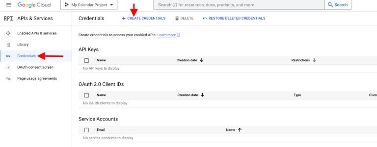 Creating a Google API Key - Simple Calendar Documentation