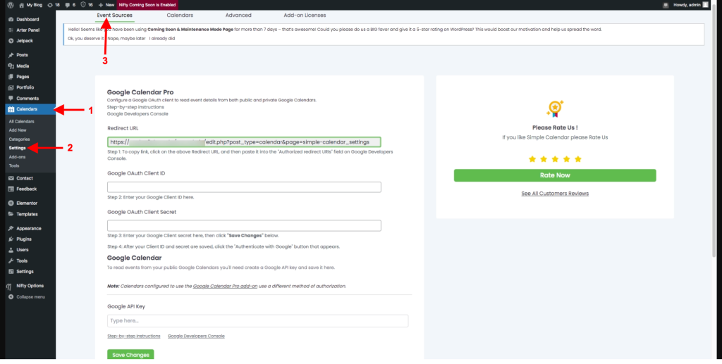 GCal Pro - How to Properly Configure the Google OAuth Client - Simple ...