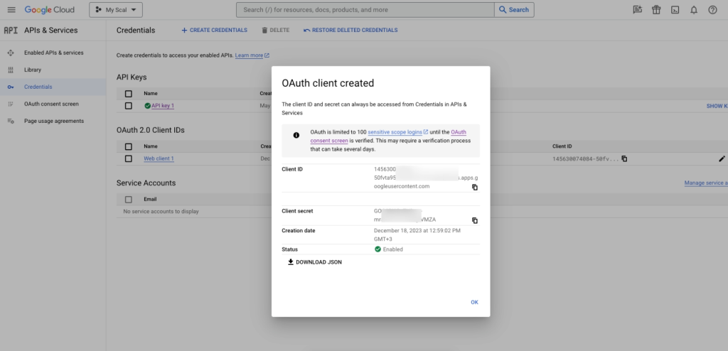 GCal Pro - How to Properly Configure the Google OAuth Client - Simple ...